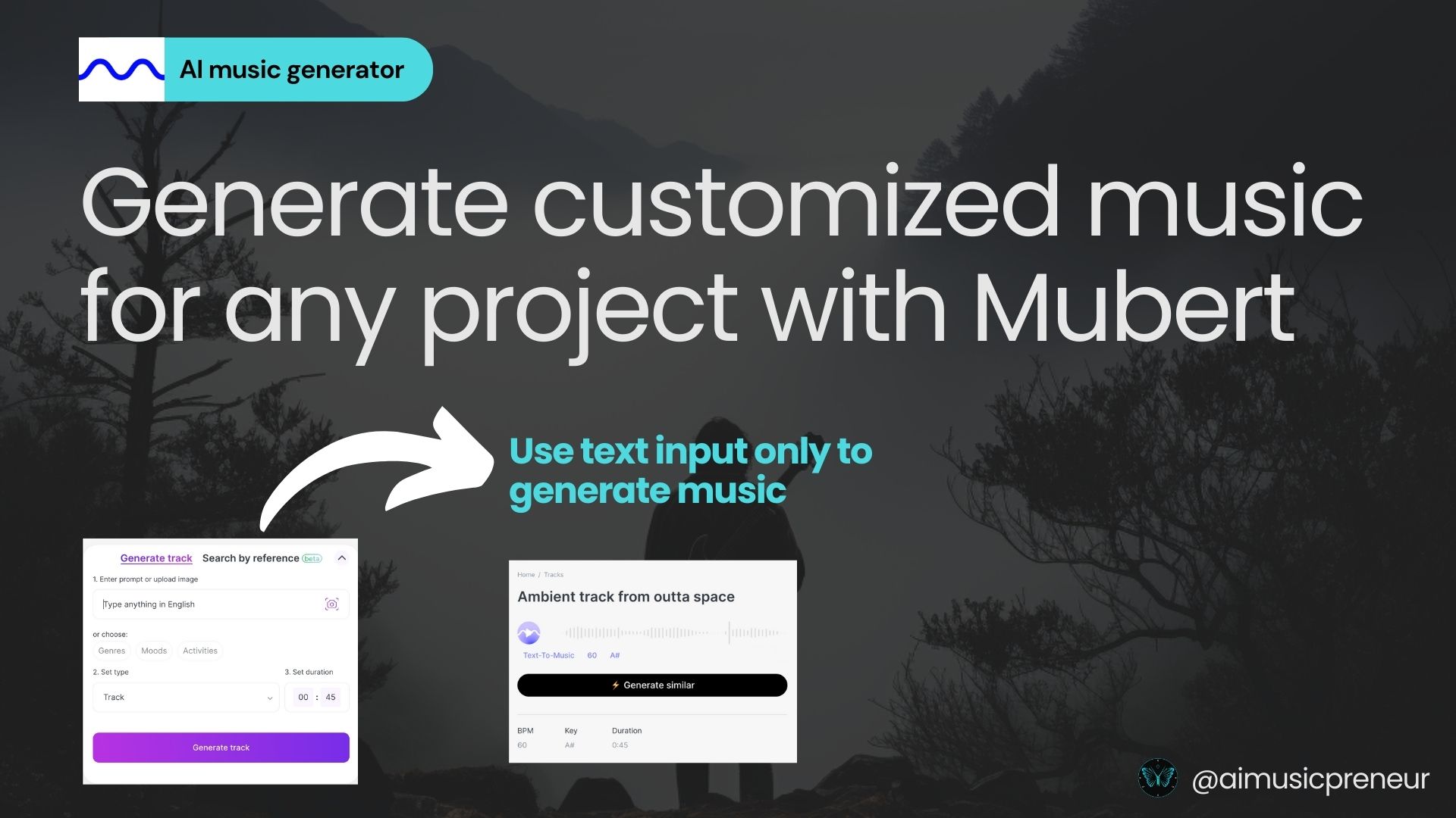 Mubert: Generate customized music for any project