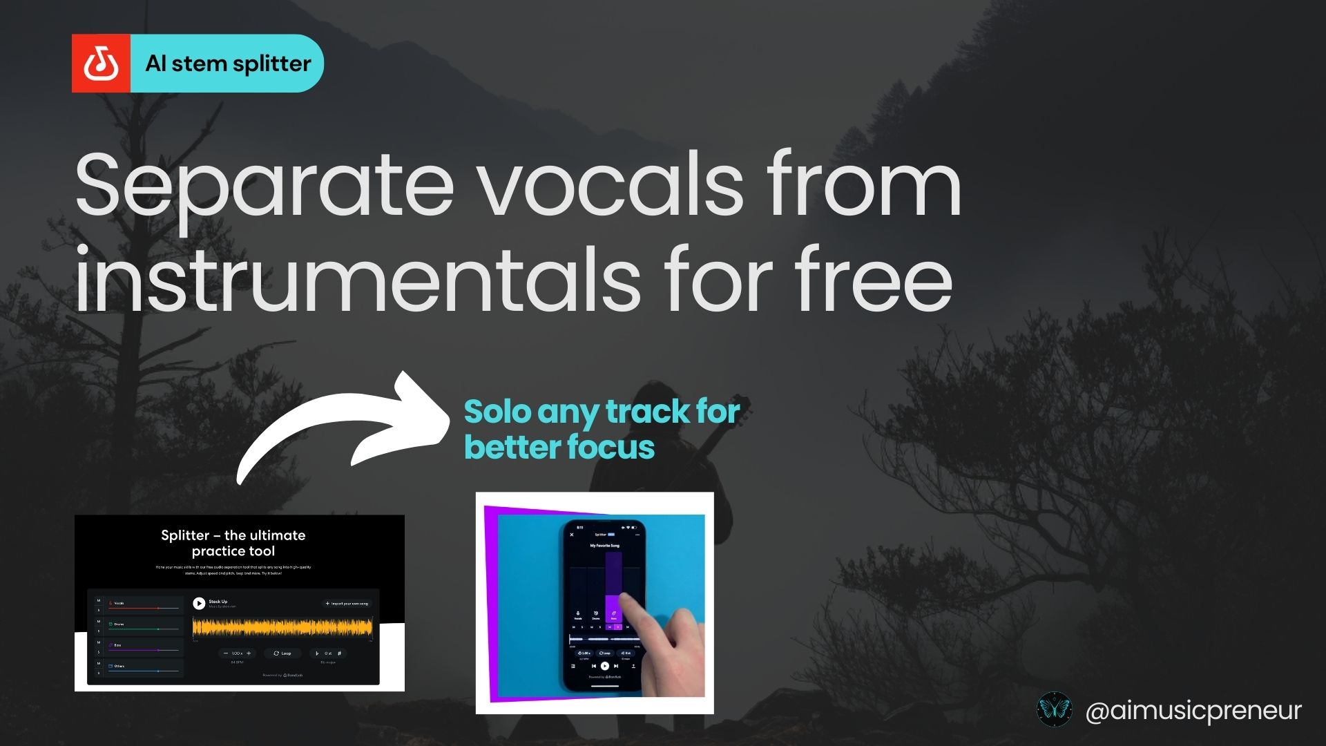 BandLab Splitter: Separate vocals from instrumentals for free