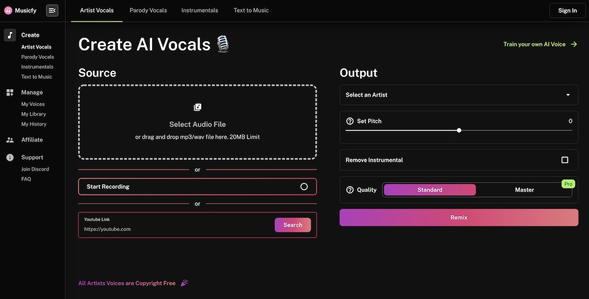 The 8 Best AI cover song generators - The AI Musicpreneur