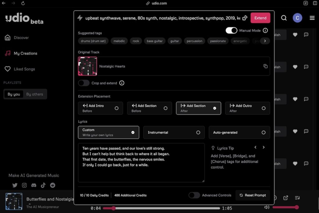 Udio Tutorial: Learn how to create the best AI songs