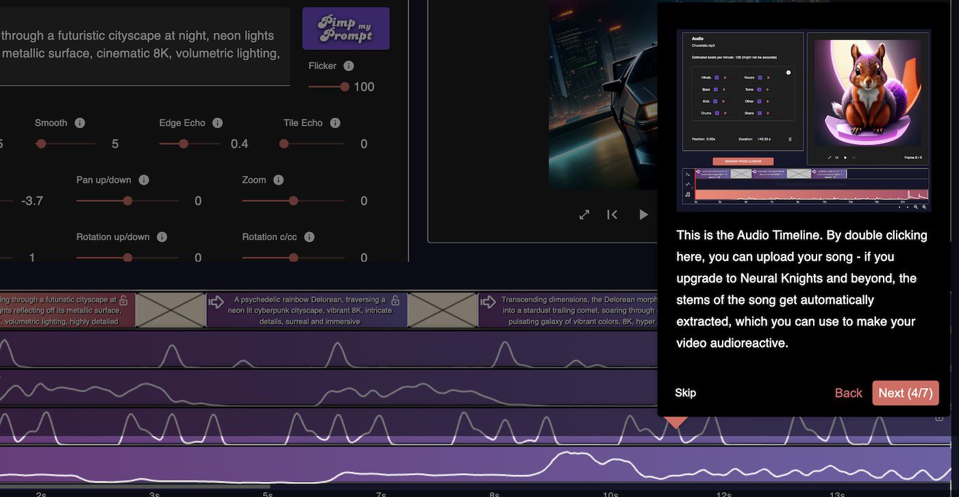 How to make AI music videos with Neural Frames