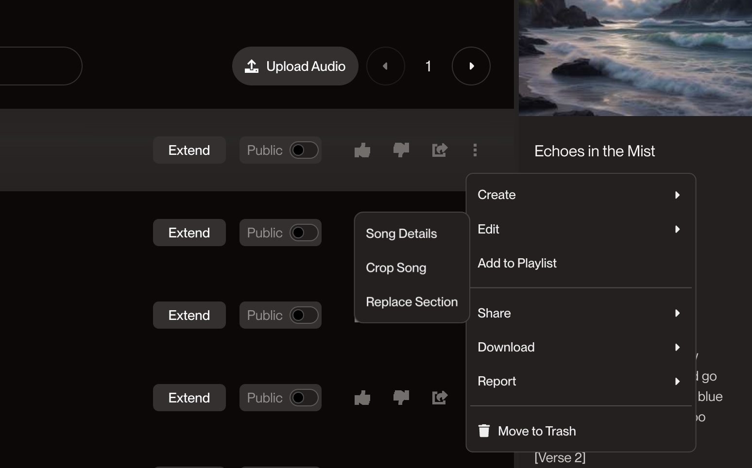 You can now replace sections in Suno’s AI music generator — Making ...