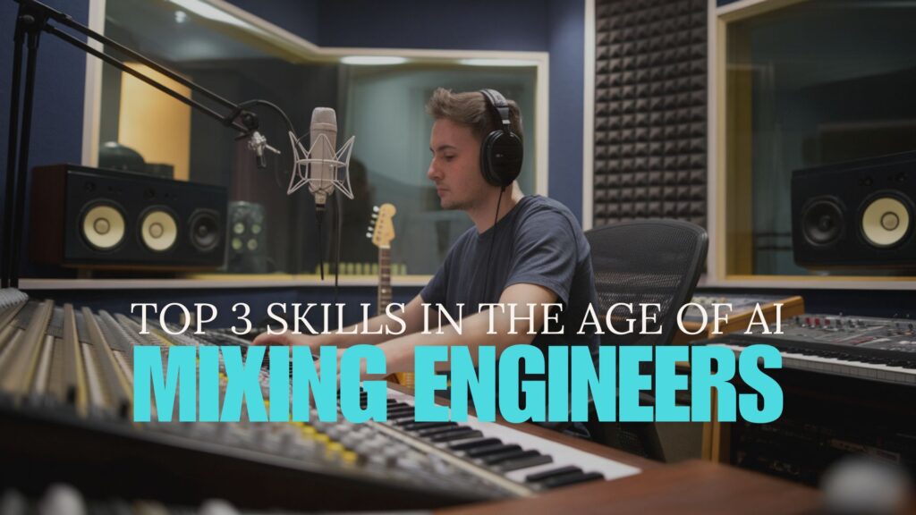 Top 3 skills mixing engineers need now in the age of AI