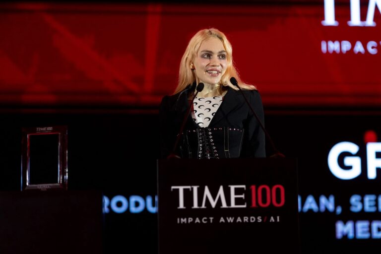 Grimes Calls AI ‘Magic’ at TIME100 AI Impact Awards in Dubai: Here’s ...