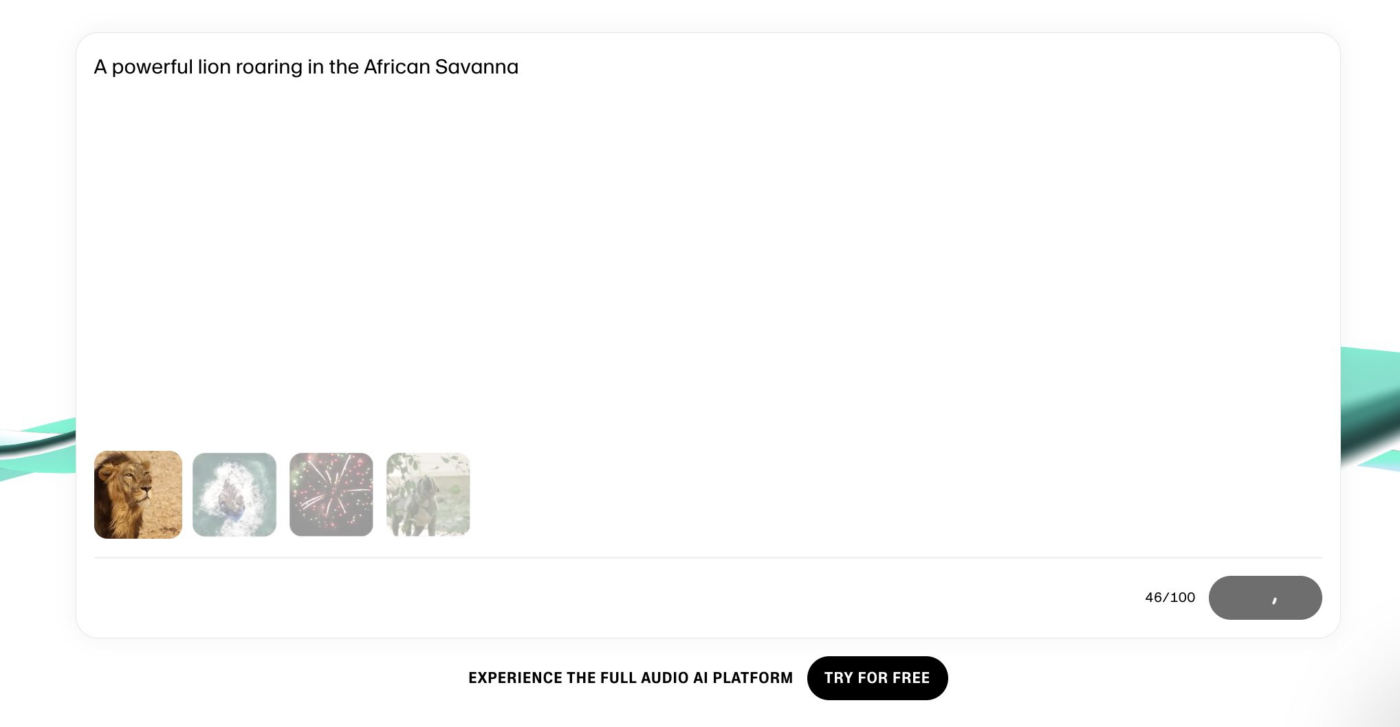Elevenlabs: AI Sound Effect Generator