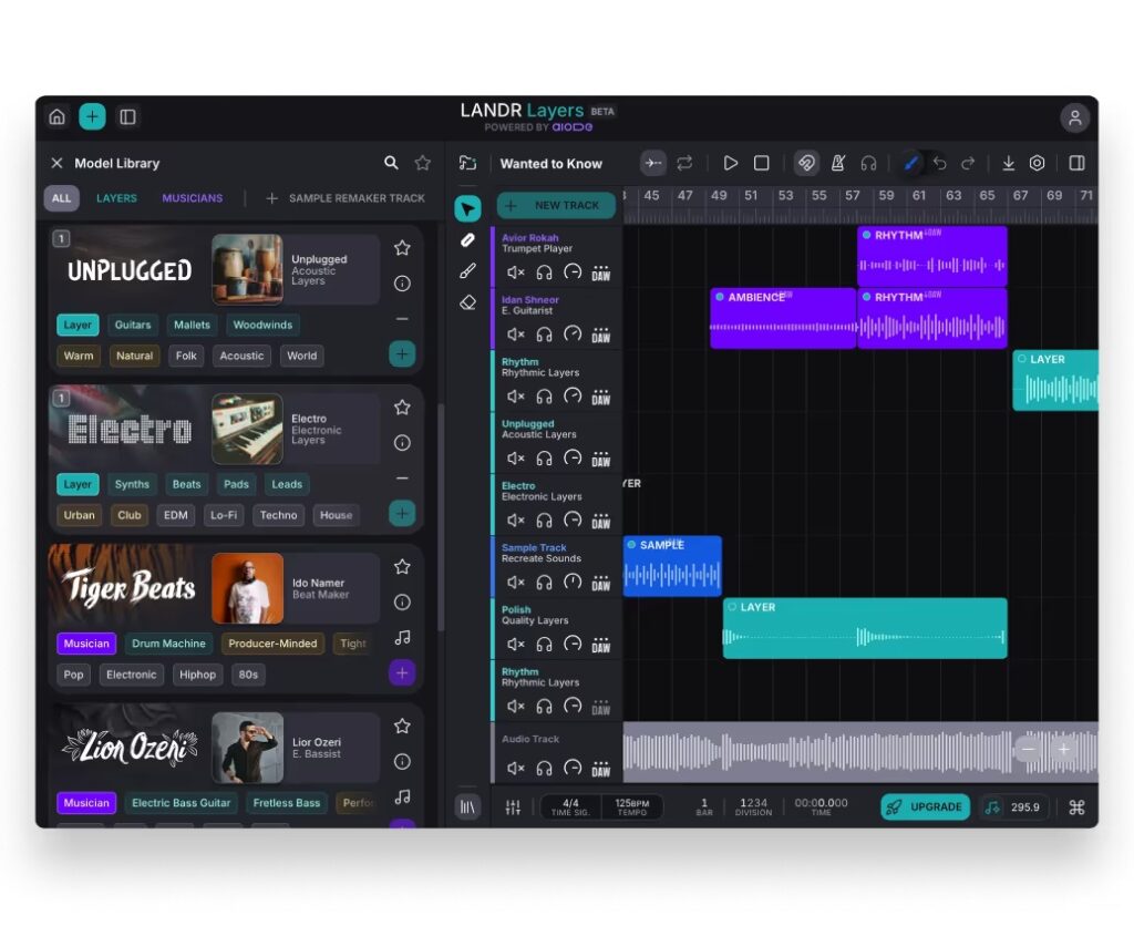 LANDR Launches Songwriting Tools "Blueprints" and "Layers"
